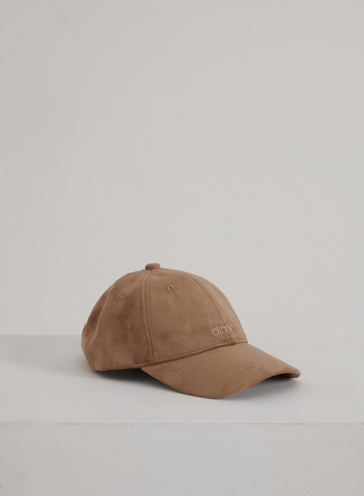 Small Logo Suede Cap – aim'n